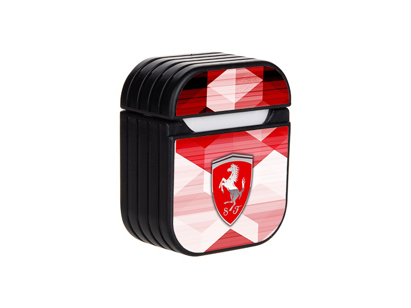 FERRARI F1 - RED AND WHITE AIRPODS CASE – The Kase Arena